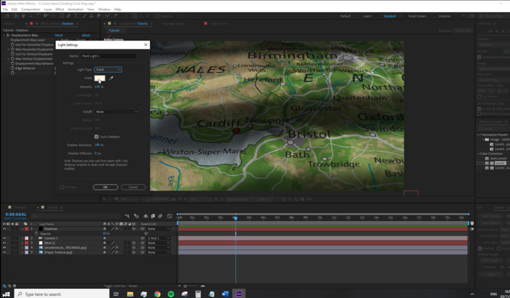 How To Create A Call of Duty Inspired Map In After Effects - Indie Tips